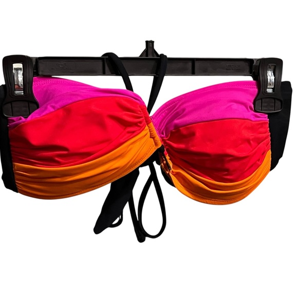 Bleu Rod Beattie | Swim | Bleu Rod Beattie Black Orange And Pink Bikini ...